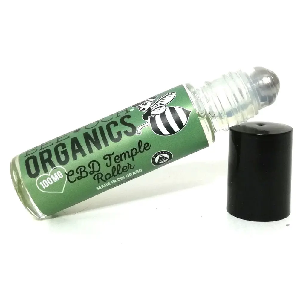 CBD Temple Roller: 100mg - Bee-Och Organics