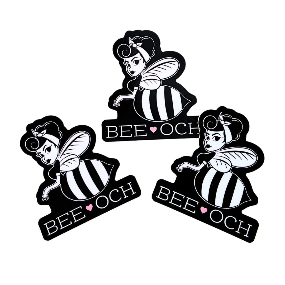 BEE-OCH Stickers - Bee-Och Organics